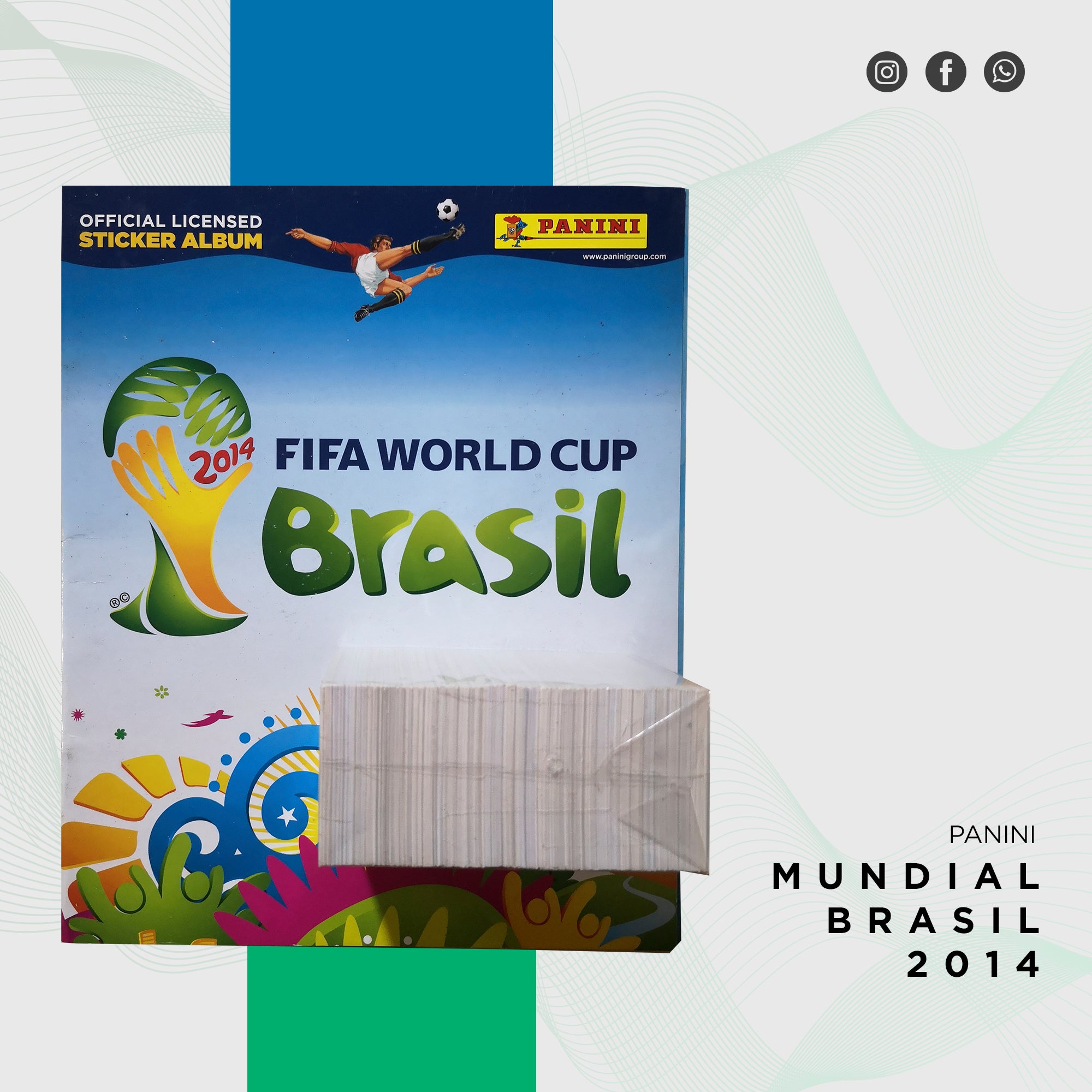 Álbum Brasil 2014 - Panini– Retro FC